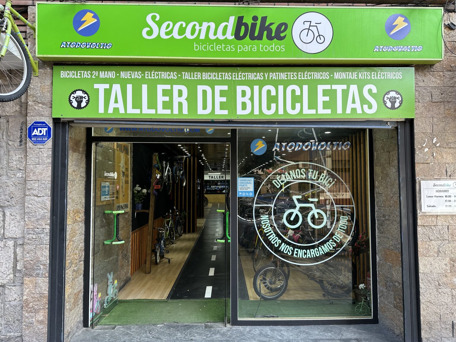 Secondbike-taller y tienda de bicicletas de segunda mano en Madrid