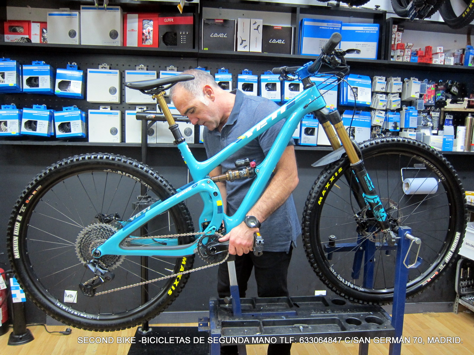 Secondbike-taller y tienda de bicicletas de segunda mano en Madrid